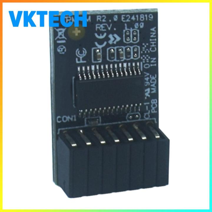 [Vktech]For Asus TPM-M R2.0 TPM Module 14-1 Pin The Trusted Platform ...