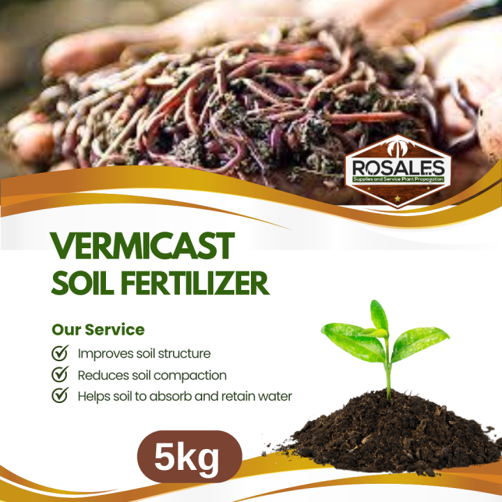 Pure Vermicast Organic Fertilizer | Lazada PH