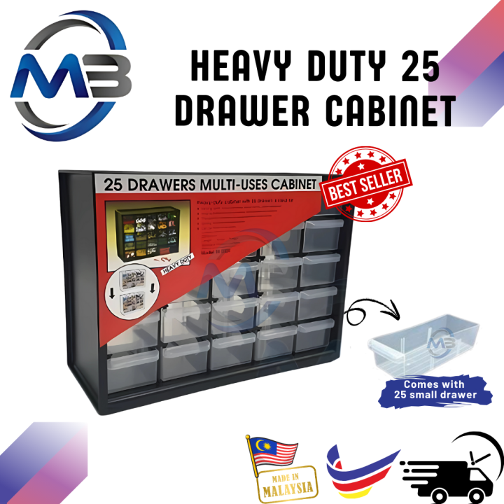 25 Drawers Cabinet 25 Drawers Compartment Multi Function Storage ...