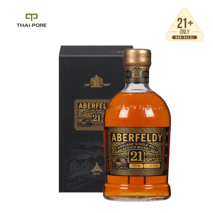 Aberfeldy 21 Year Old Single Malt Scotch Whisky - 750ml | Lazada