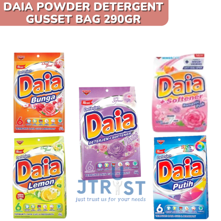 Daia Powder Detergent Gusset Bag 290gr | Lazada Indonesia