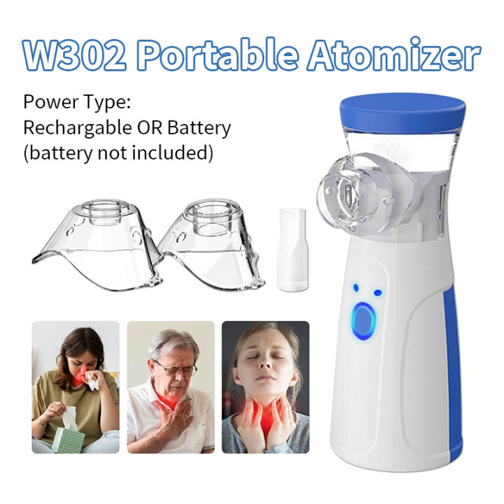 MELEDE Rechargeable Portable Nebulizer For Asthma Inhaler Nebulizer ...