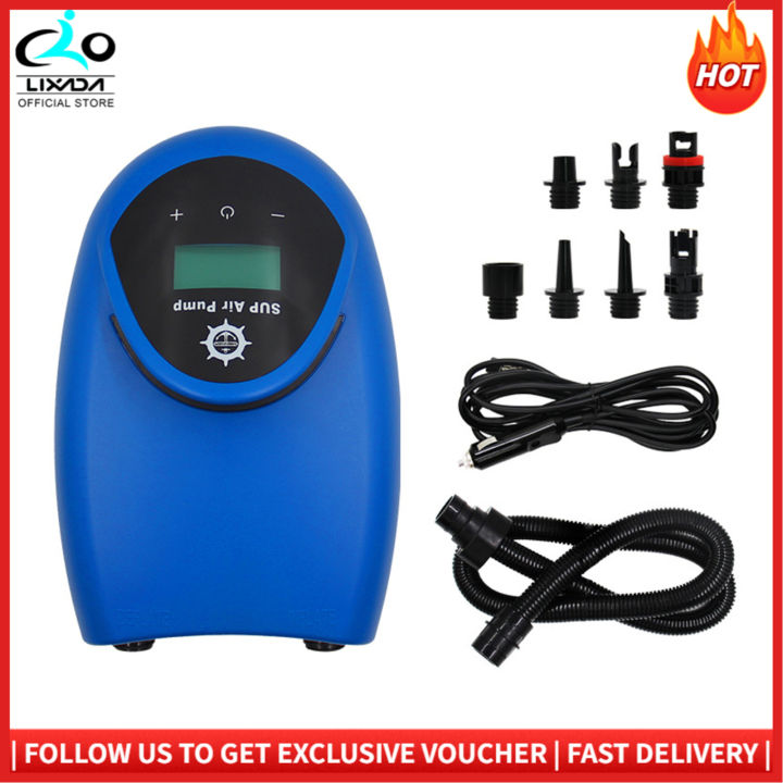 LIXADA Portable Electric Air Pump 20PSI High Pressure Air Compressor ...