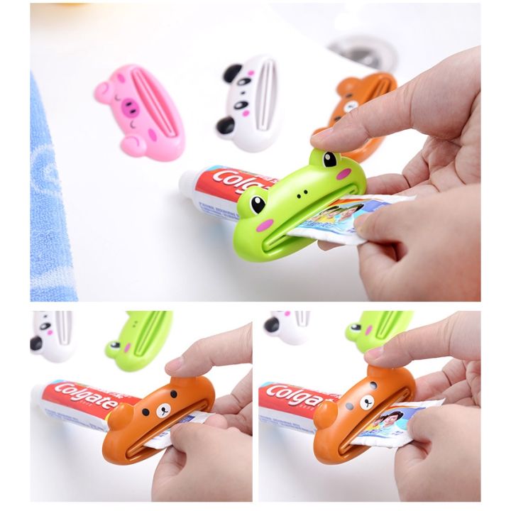 YESPERY 1pcs Automatic Toothpaste Machine Cute Cartoon Toothpaste Squeezing Device Clean Cream ...