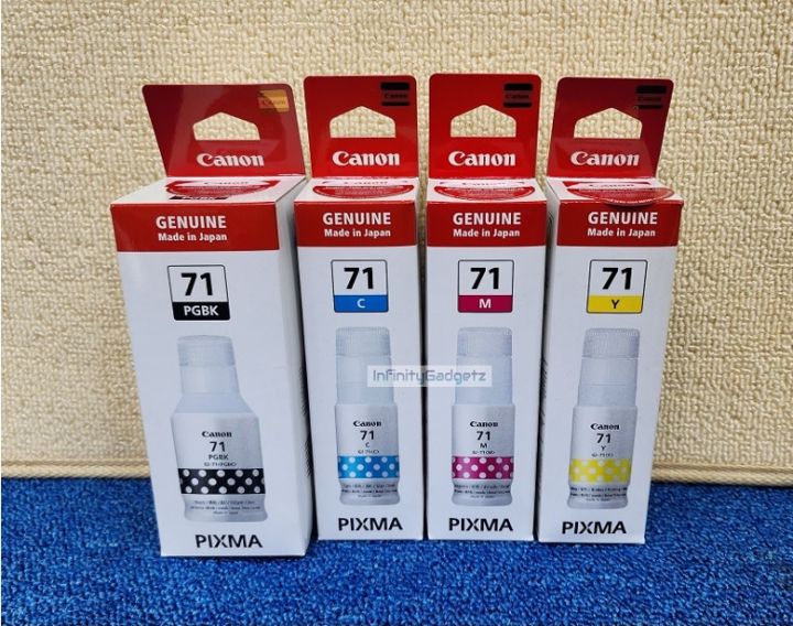 Genuine Canon Pixma 71 Ink GI-71 (Set) | Lazada PH