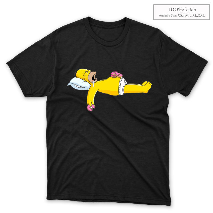 The Simpsons Homer Simpson High Quality Shirt (BN96) | Lazada PH