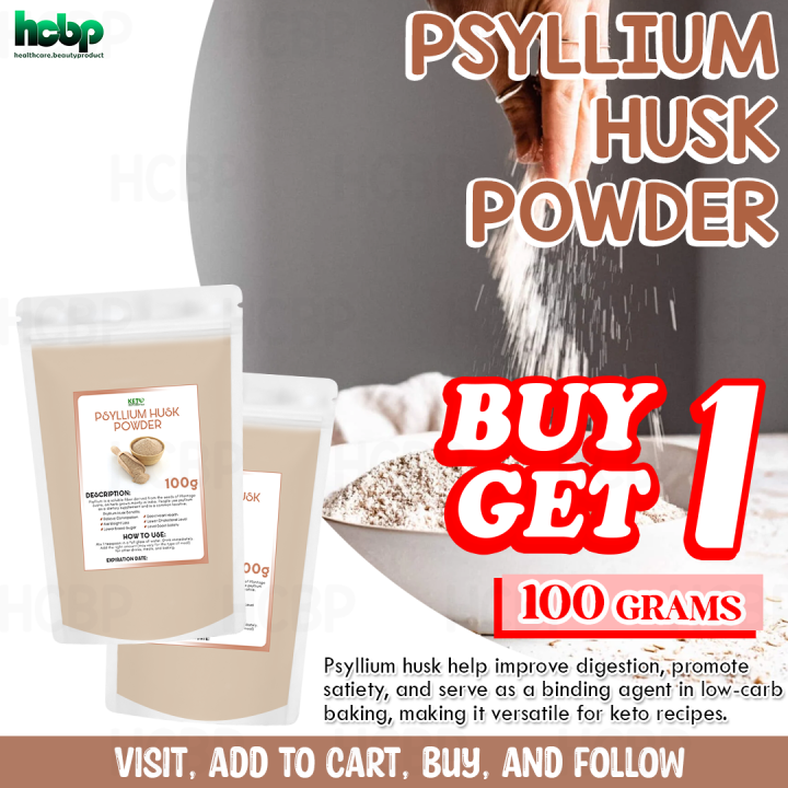 B1T1 PSYLLIUM POWDER — Psyllium Husk, Organic, Soluble Fiber, Baking ...