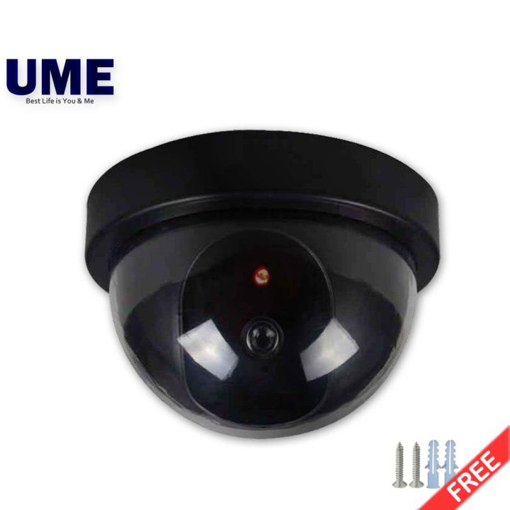 Imitation CCTV Dummy Security Camera Fake Surveillance Camera with LED Light 6688 UME | Lazada PH