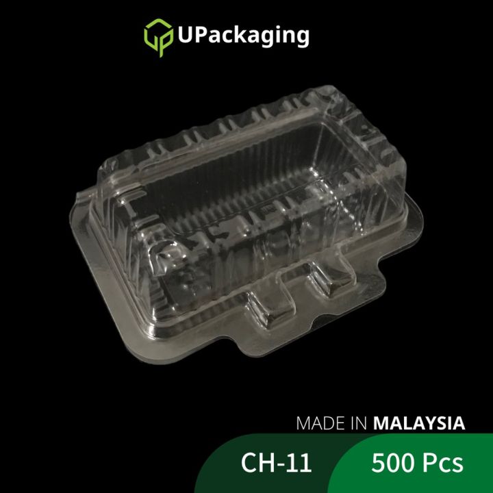 [500 Pcs] CH-11Transparent Clamshell Clear Container OPS Plastic Hiro ...