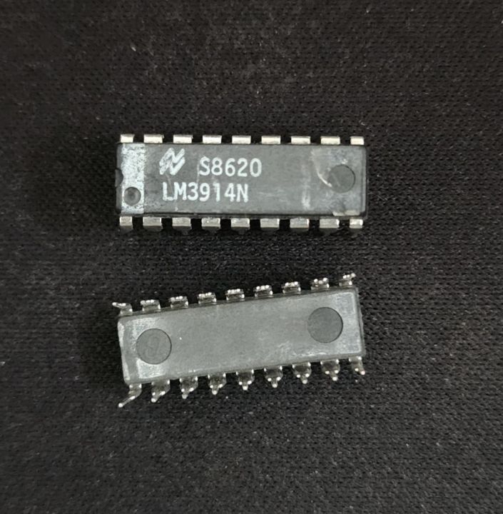 IC LM3914N 3914 LED Driver Dot atau Bar Display 3V to 15V Input DIP-18 ...