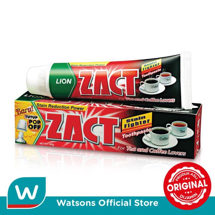 Zact Toothpaste Stain Fighter 190Gr | Lazada Indonesia