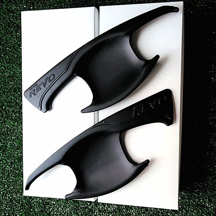 เบ้ากันรอยประตู เบ้ารองมือเปิดประตู TOYOTA REVO 2ชิ้น 2ประตู ปี2015 ...