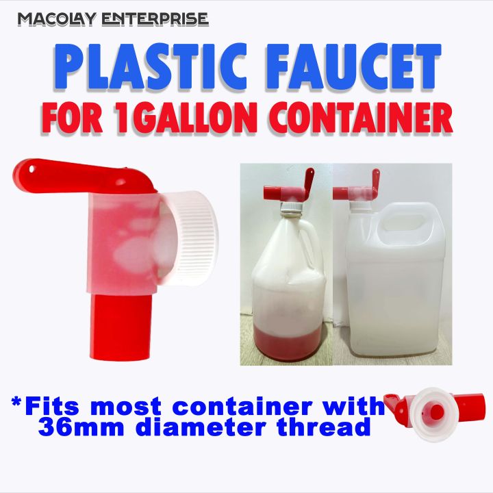DT-027 Plastic Faucet for 1 Gallon Container Detailing Chemical Dispenser Macolay Enterprise ...