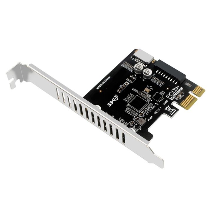 Pci Express Card Pcie to USB3 Type-E Front Type-C 19P Expansion Card ...