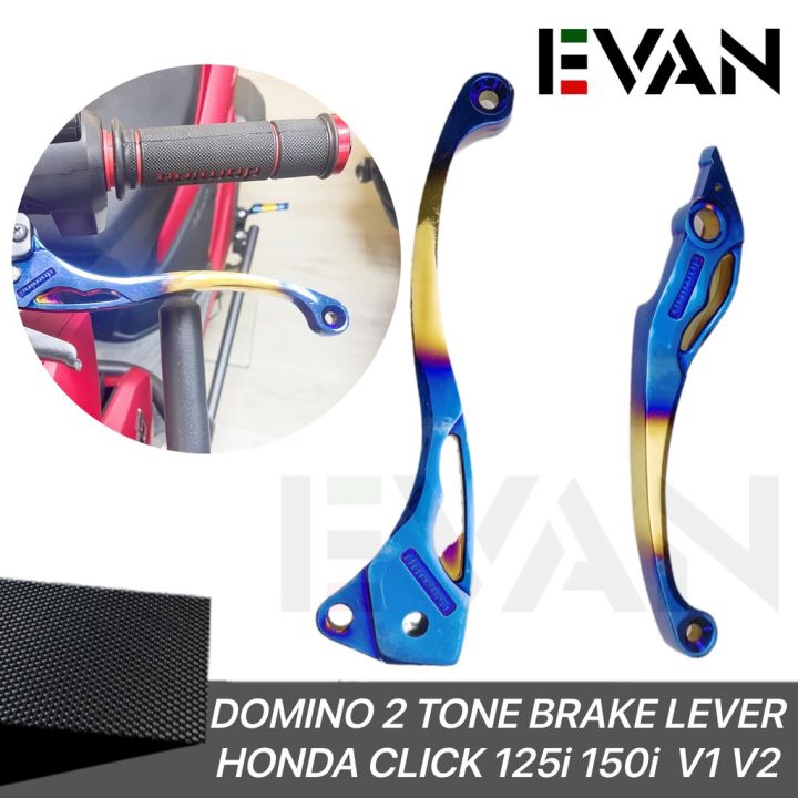 Domino 2 Tone Brake Lever For Honda Click 125i 150i v1 v2 Made IN ...