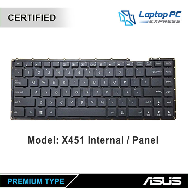 Asus Laptop Notebook Keyboard Compatible with Asus X454LD, X453S, X455L ...
