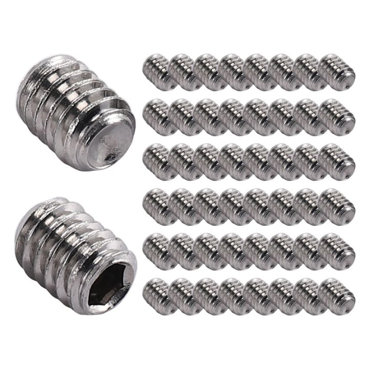 (CEHZ) 50Pcs M2.5 x 3mm Stainless Steel Hex Socket Set Grub Screws Headless Cup Point | Lazada PH