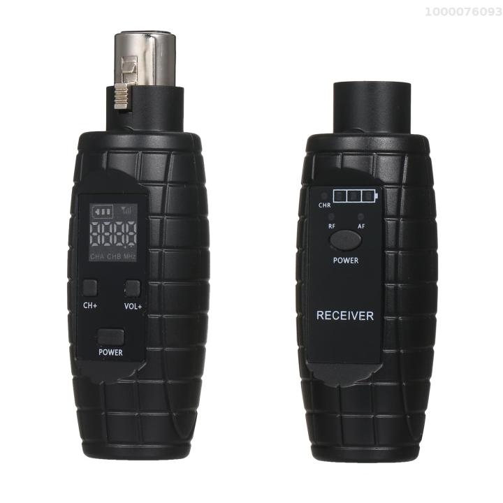 UHF Professional Wired to Wireless Microphone Converter Micphone ...