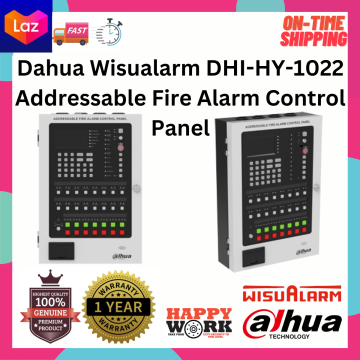 Dahua Wisualarm FDAS DHI-HY-1022 Addressable Fire Alarm Control Panel | Lazada PH