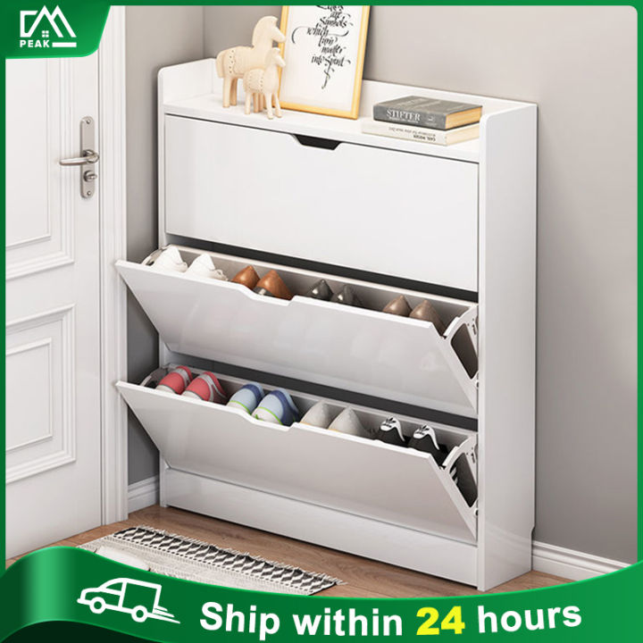 Flip Shoe Cabinet Storage Flip Shoe Rack Cabinet | Lazada PH
