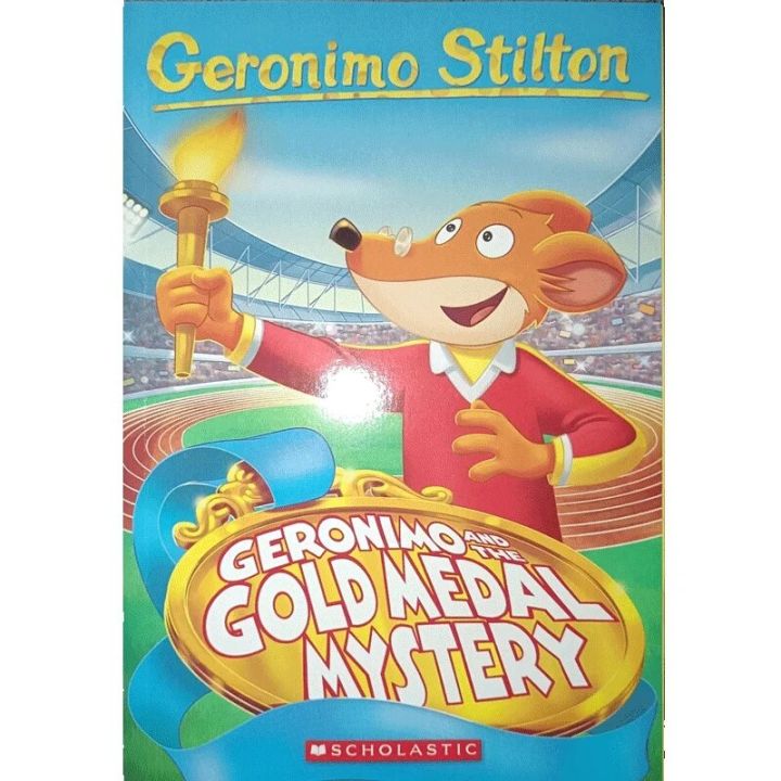 Milu Geronimo Stilton Geronimo And The Gold Medal Mystery Original ...