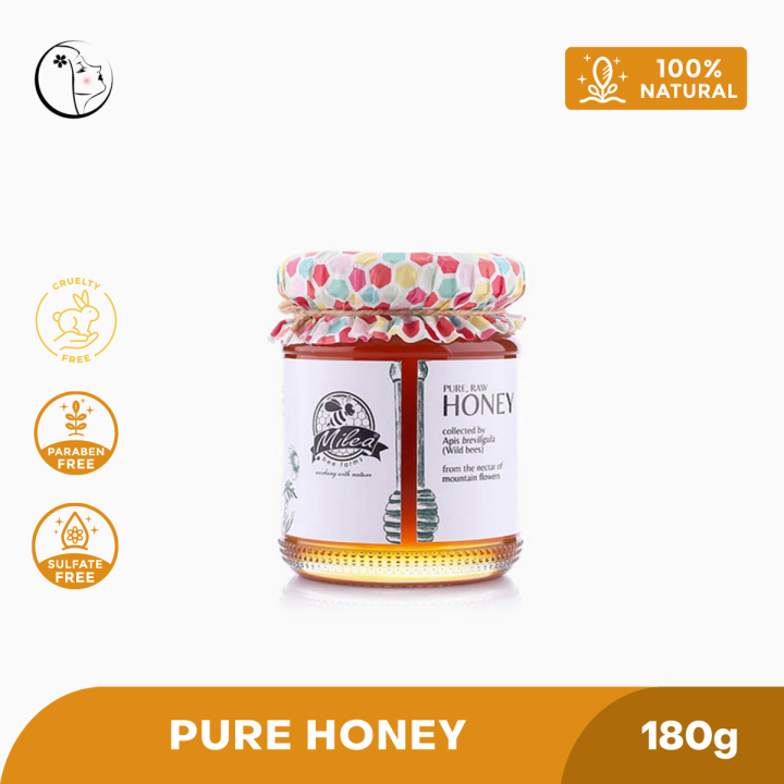 Milea 100% Pure Raw Multifloral Honey 180g | Lazada PH