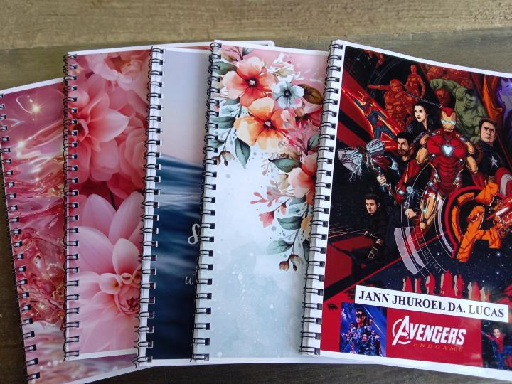 Personalize Notebook (70 LEAVES) A4 (pls. message the name first ...