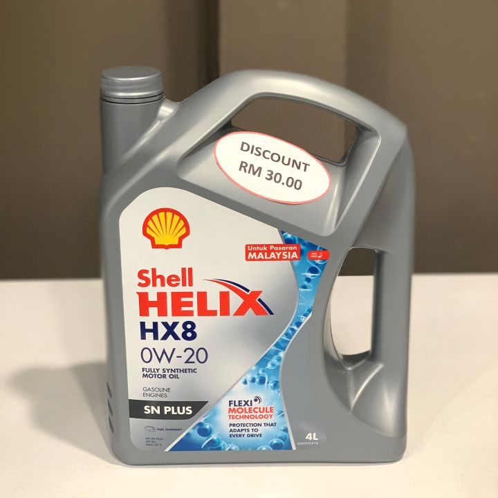 Shell Helix HX8 (0W-20) Engine Oil 4L | Lazada