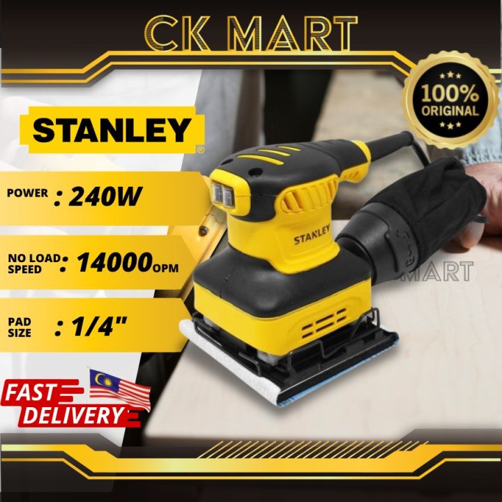 STANLEY SS24-XD 240W 1/4 Inch Sheet Sander With High Power Motor SS24 ...