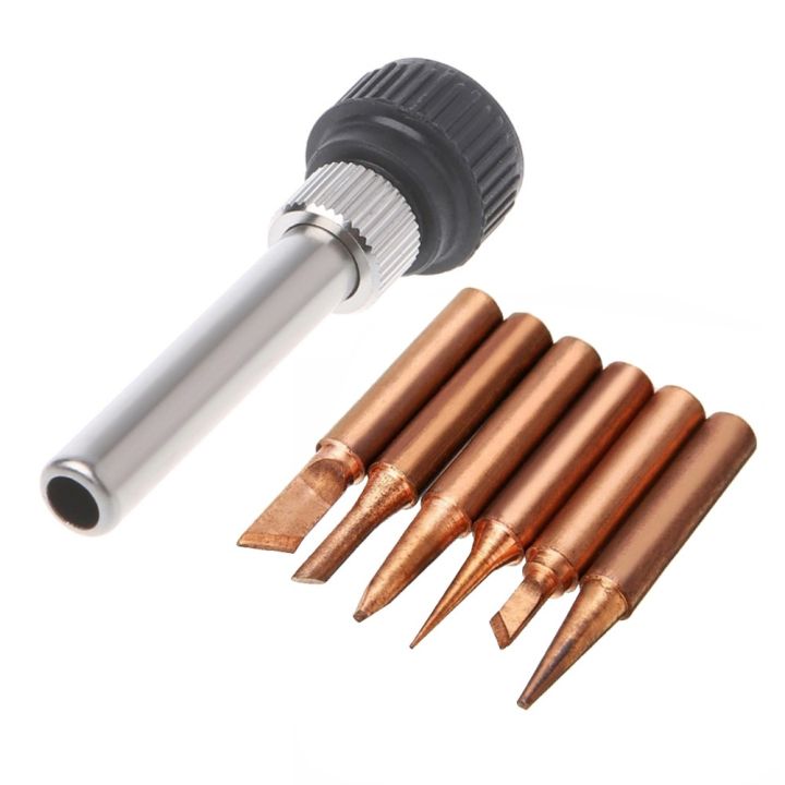 Professional Grade Copper Soldering Kit 7 Tips and Handle for Hakko ...