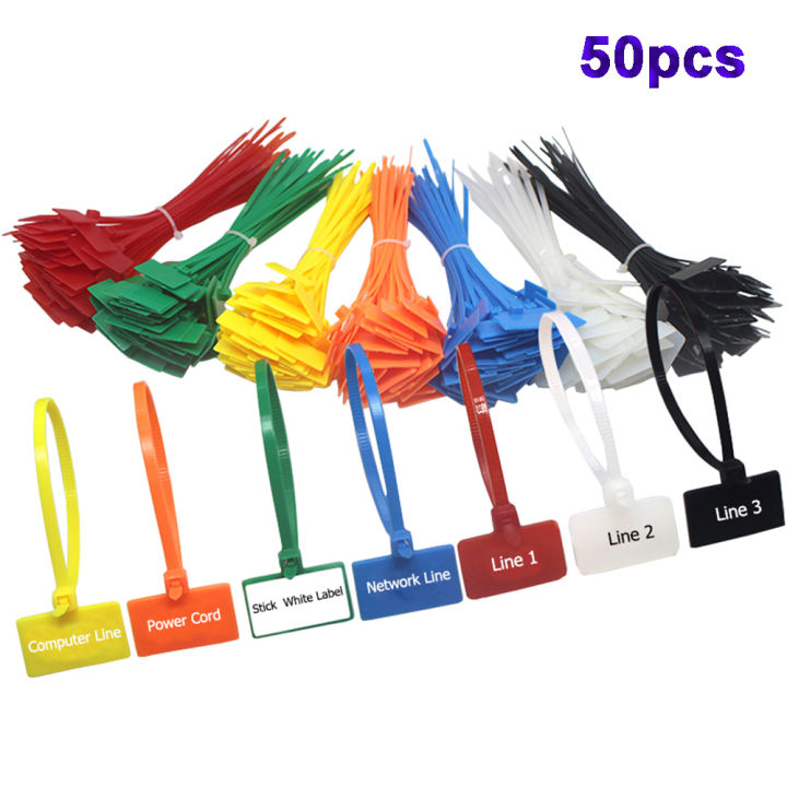 BKKH Markers Nylon Plastic Self-locking 4150mm Cable Winder Wire Ties ...
