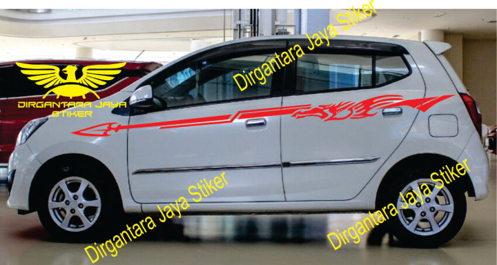 STIKER MOBIL TRIBAL NAGA STICKER TRIBAL NAGA STICKER KEREN STIKER ...