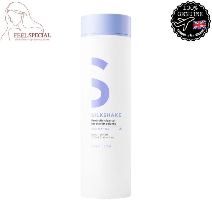 ZITSTICKA SILKSHAKE™Probiotic-rich Body Wash (300ml) - Acne Scars ...