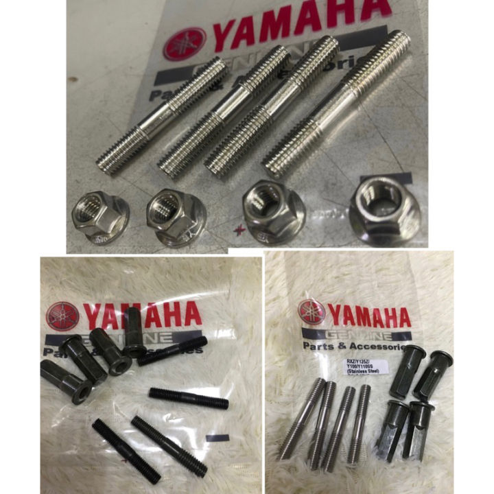 8pc item stainless steel RXZ Y125Z 125Z Y125 Y125ZR 125ZR Y110 BLOCK ...