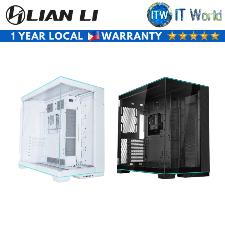 Itw | Lian Li 011 Dynamic EVO RGB ATX Tempered Glass PC Case (White ...