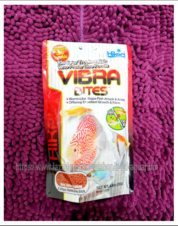 Hikari Vibra Bites Tropical Fish Food 280g (Very Slow Sinking) | Lazada