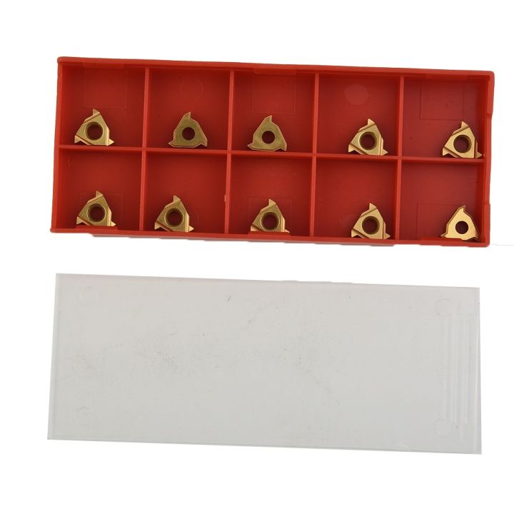 MYTOOLS Precision Threading 10pcs 11IR A60 Carbide Insert for Internal ...
