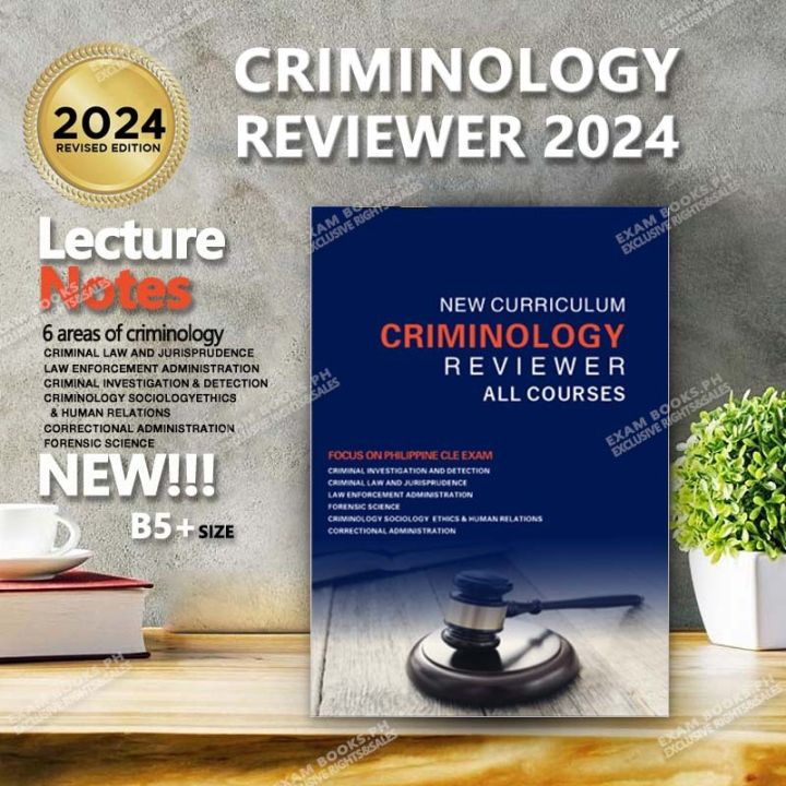 2024 new curriculum criminology complete board exam reviewer ...