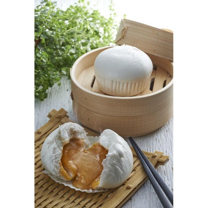 [Mdm Ling Bakery] Liu Sha Bao/ Salted Egg Yolk Lava Custard Bun - 6 pcs ...