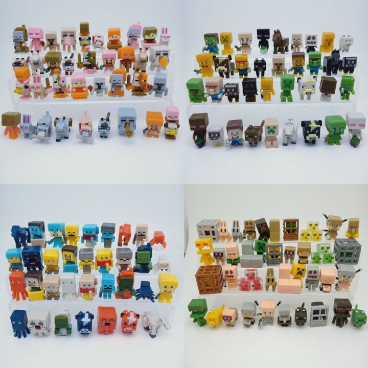 Ready Stock 36PCS/SET Game Minecraft Mini Figures Set Cute Steve ...
