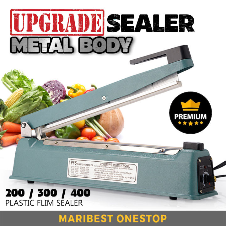 Metal Plastic Impulse Sealer Machine Seal Mesin Sealer Plastik Heat ...