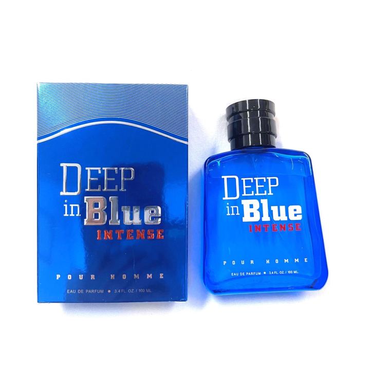 DEEP in Blue INTENSE POUR HOMME 100ml perfume for men EAU DE PARFUM ...