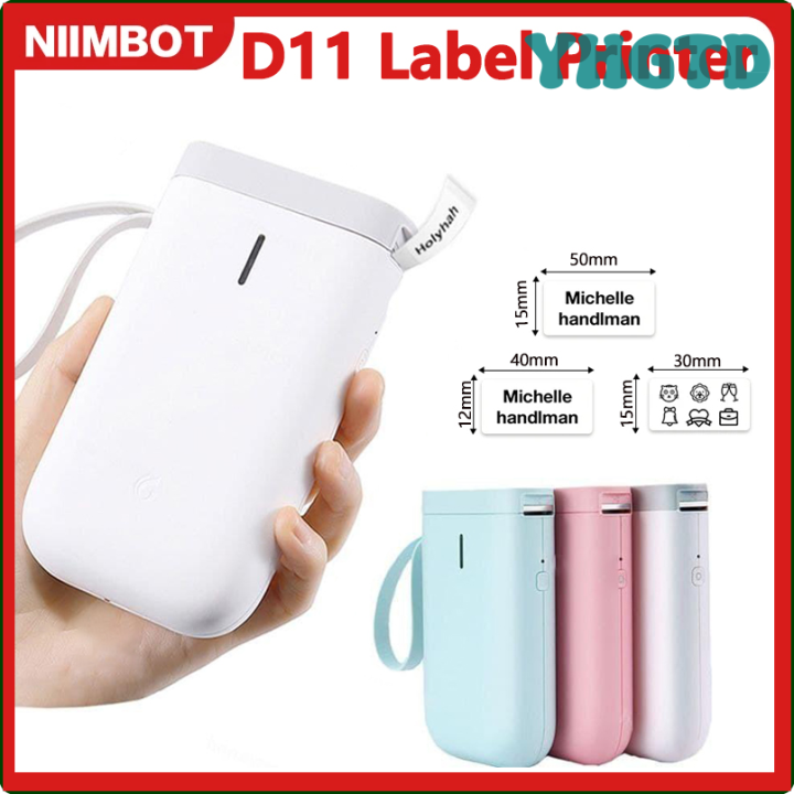 YHGTD Niimbot D11 Mini Portable Printer For Mobile Thermal Adhesive ...