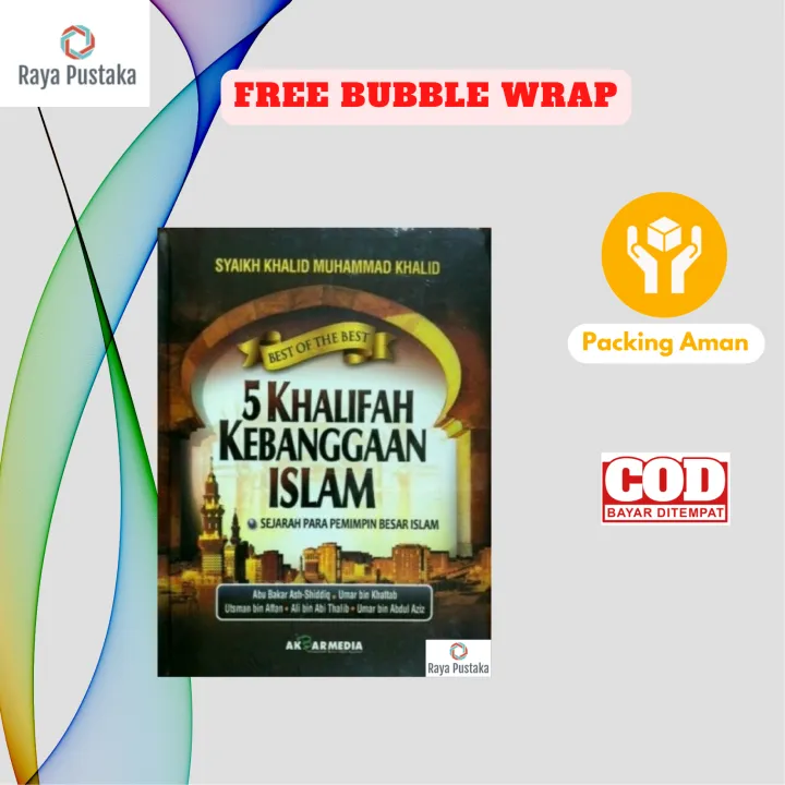 [Hard Cover] Buku 5 Khalifah Kebanggaan Islam: Sejarah Para Pemimpin ...