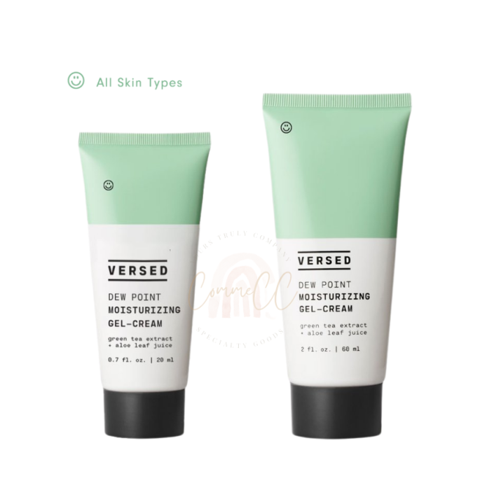 Versed Skincare Dew Point Moisturizing Gel-Cream 20ml / 60ml 😊 For All ...