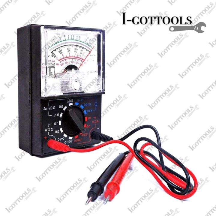 Portable YX- 1000A Mini Pointer-style Multimeter with One Pair Test Pen ...