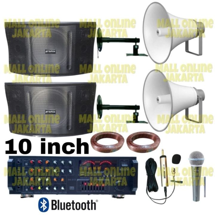 Paket Sound System Masjid Outdoor Indoor Speaker 10 Inch Mushola Toa ...