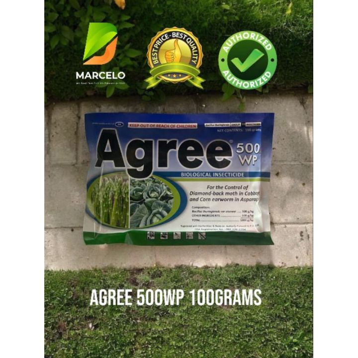 BIO INSECTICIDE Agree 500 WP Biological Insecticide 100grams -IVA ...