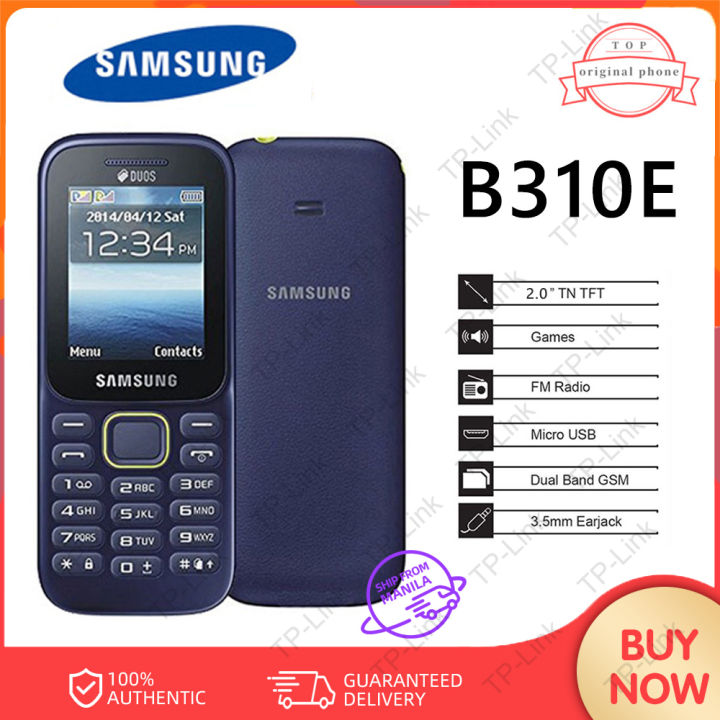 Original Samsung Keypad Phone SM - B310E Backup Phone SM-B310E Dual Sim ...