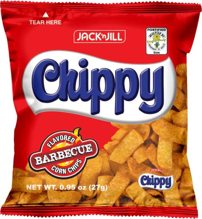 Jack 'n Jill Chippy Barbecue Flavored Corn Chips Snacks 27g | Lazada PH
